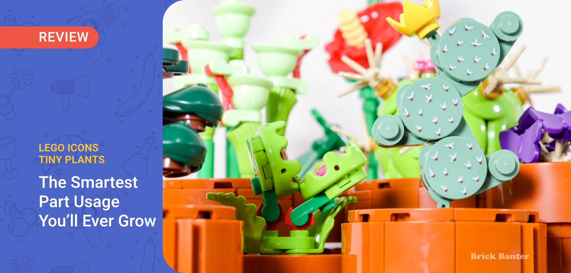 Review: LEGO Botanical Collection Tiny Plants 10329