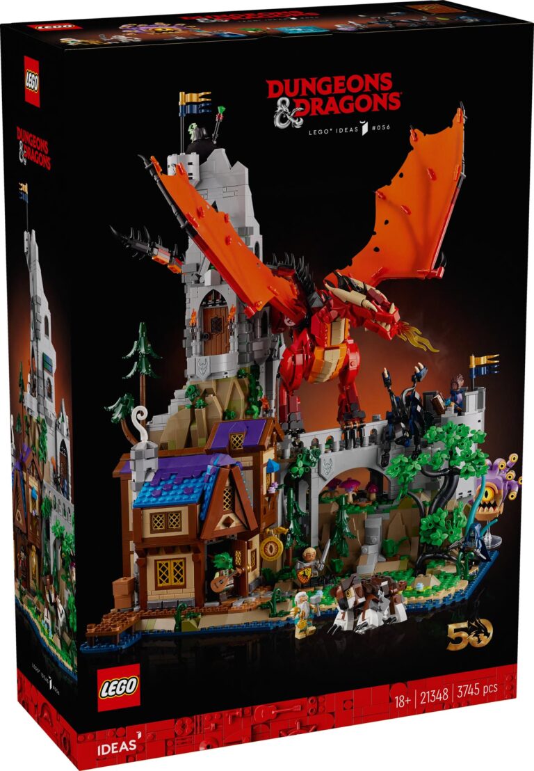 News: LEGO Ideas DUNGEONS & DRAGONS: Red Dragon’s Tale