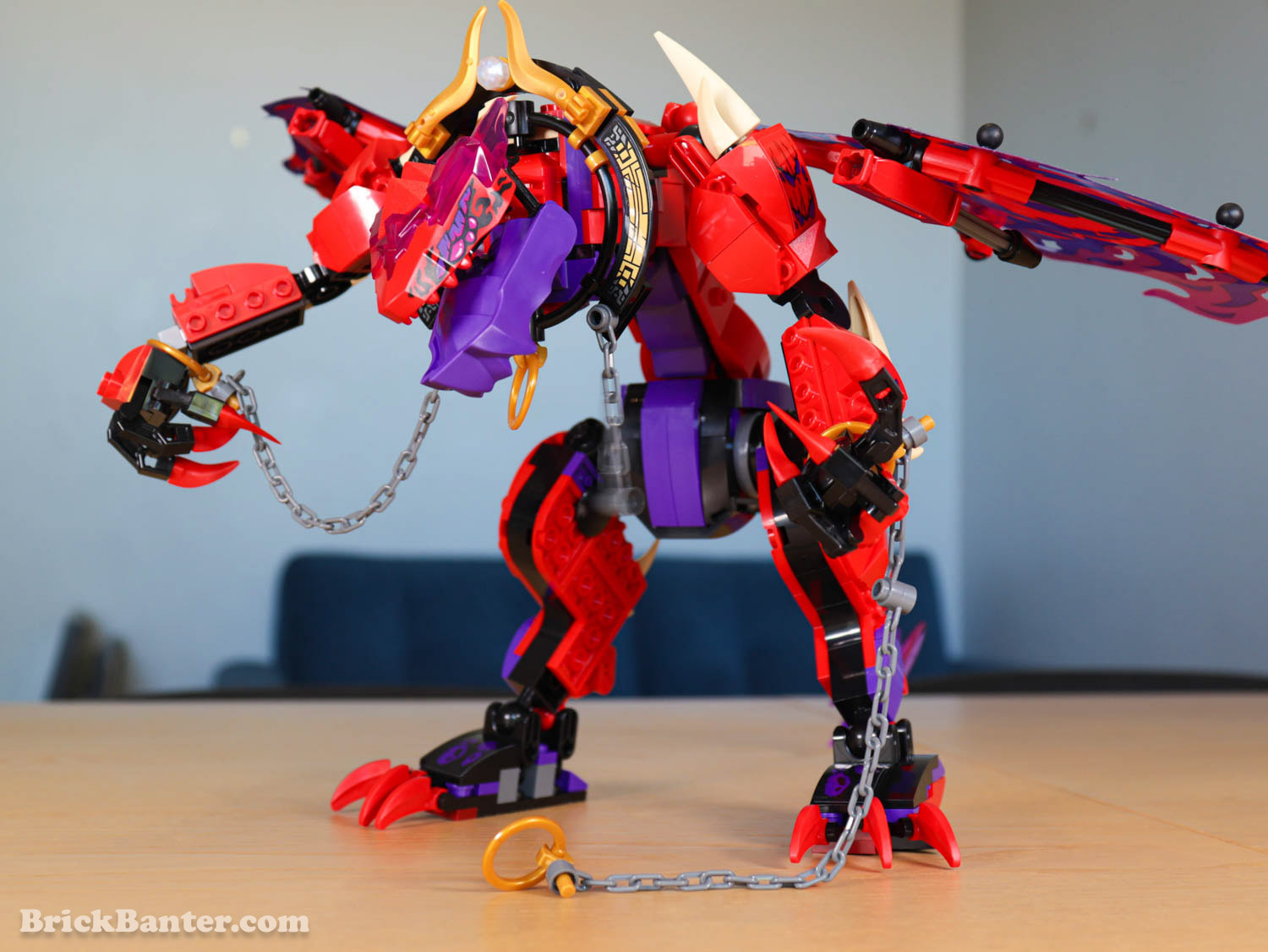 Review: LEGO NINJAGO Thunderfang Dragon of Chaos 71832