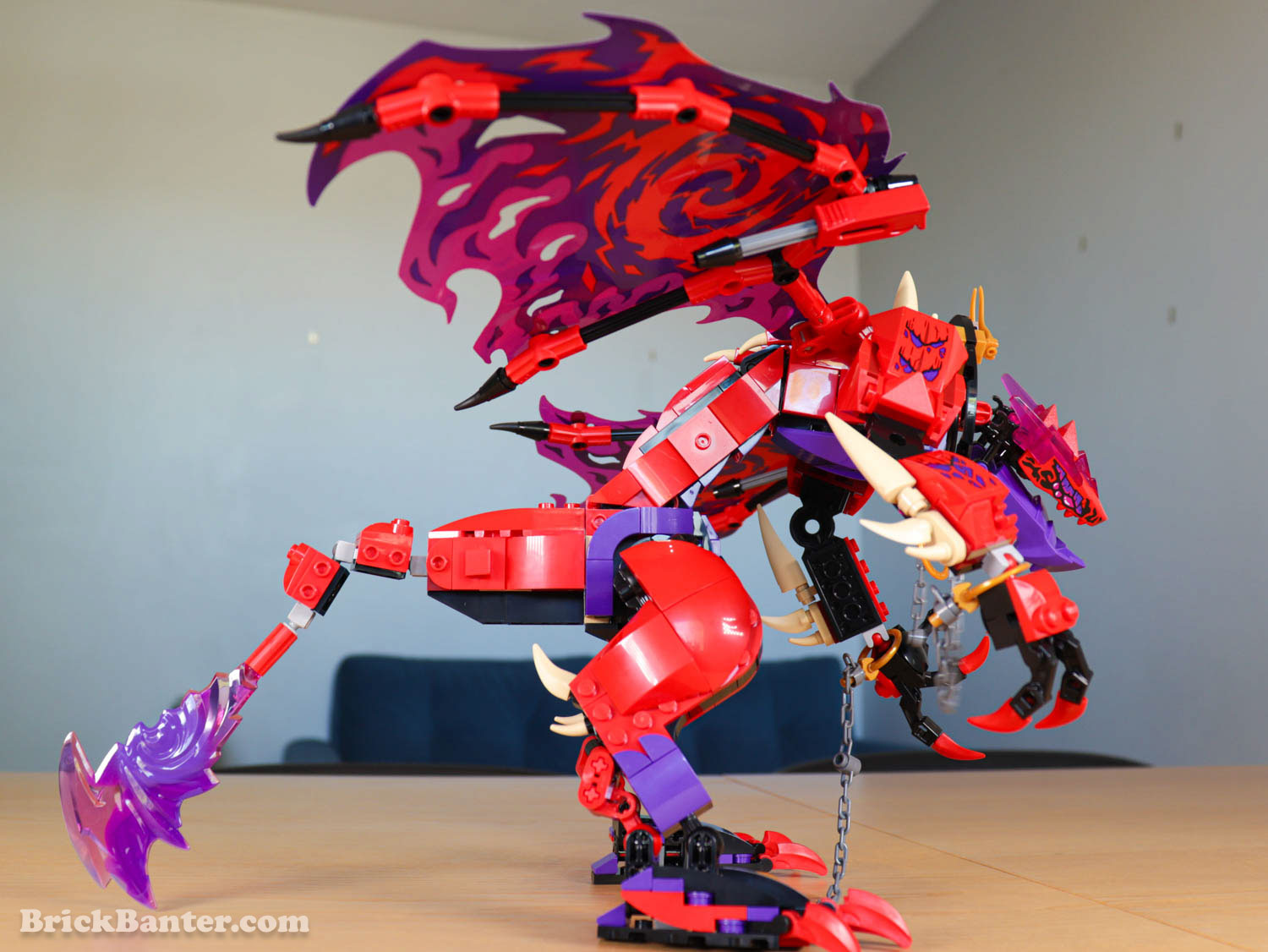Review: LEGO NINJAGO Thunderfang Dragon of Chaos 71832