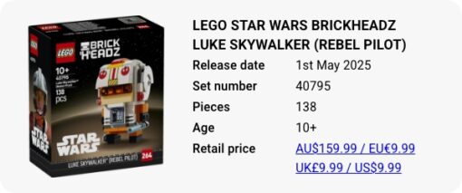Every LEGO Star Wars Set Releasing In 2025