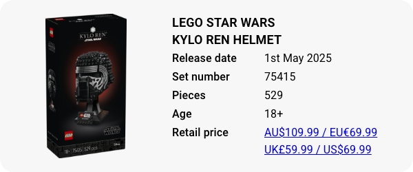 Every LEGO Star Wars Set Releasing In 2025