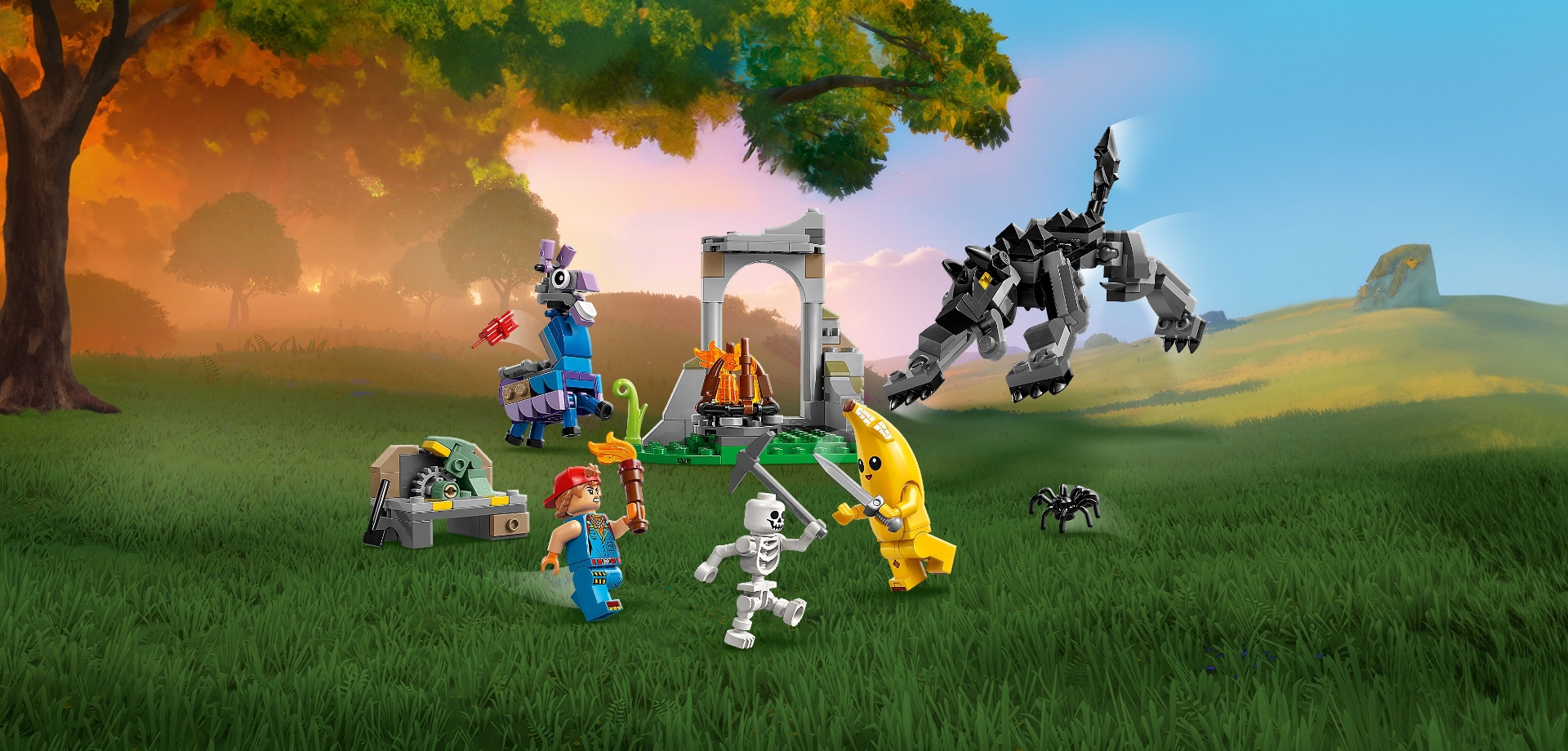 Review: LEGO Fortnite Peely & Sparkplug’s Camp 77075