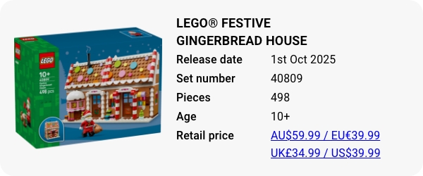All The LEGO Seasonal & Occasions Set Releases In 2025