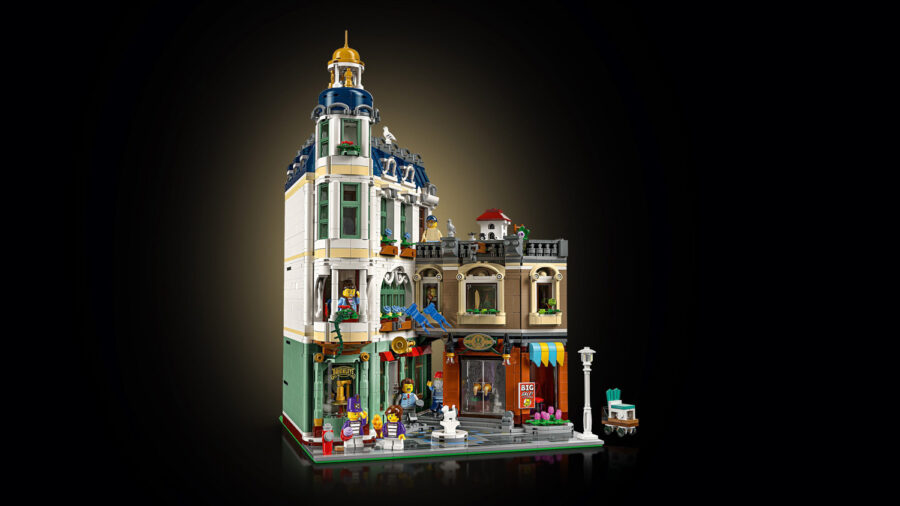 LEGO Icons Shopping Street Modular for January 2026 Revealed