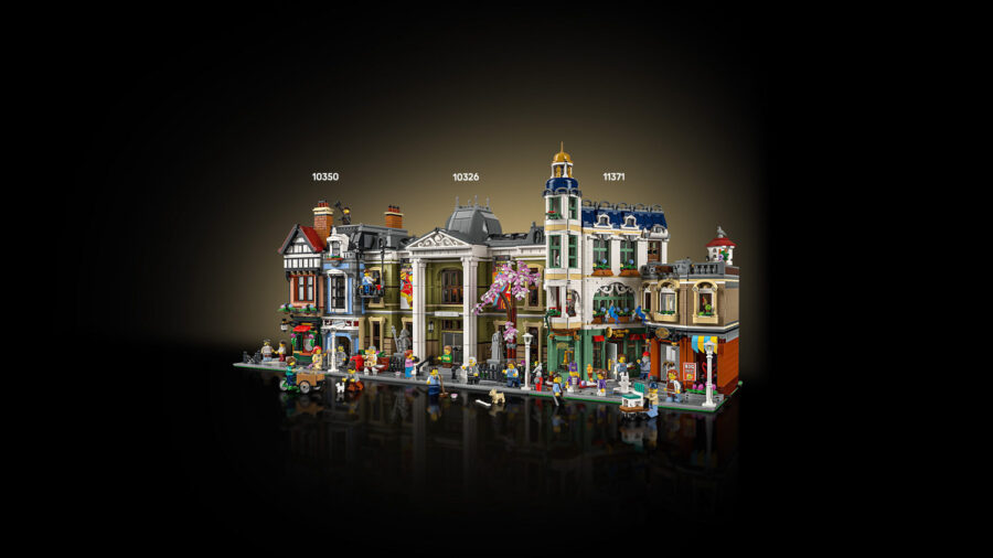 LEGO Icons Shopping Street Modular for January 2026 Revealed