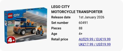 Every New LEGO Set Release Coming In January 2026